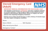 New NHS Steroid Card - Pituitary Foundation