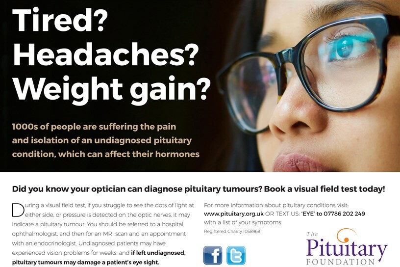 Optician Awareness Campaign - Pituitary Foundation