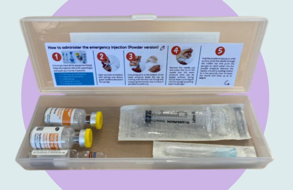 Hydrocortisone Injection Box - Pituitary Foundation