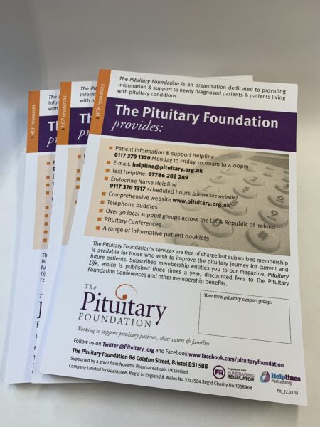 Referral Pad - Pituitary Foundation
