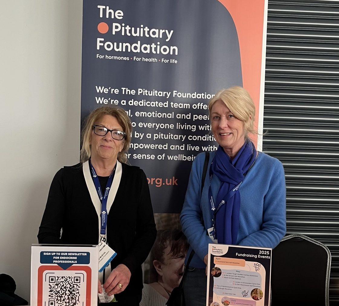 The team attends the BES conference! - Pituitary Foundation