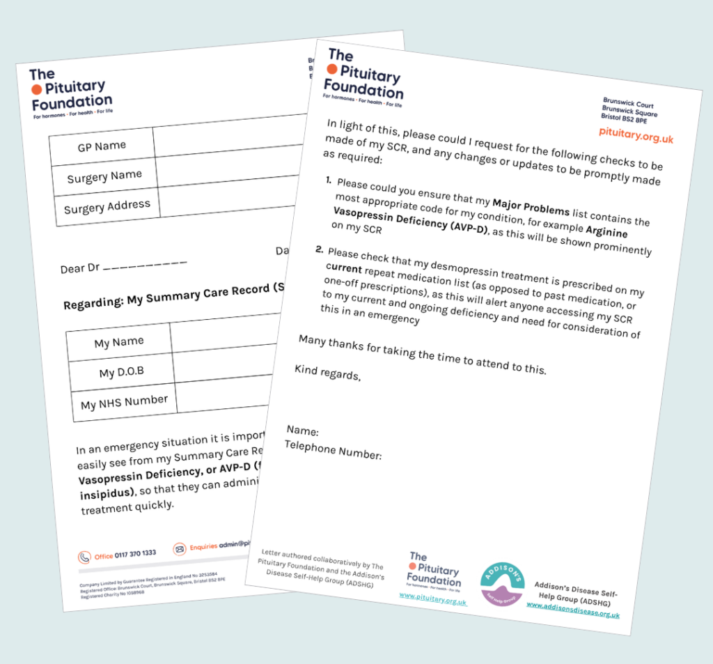 Summary Care Record Update: Template Letter for GPs for Patients with ...